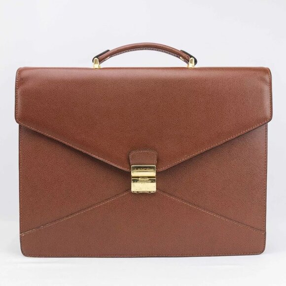 Lancel | Bags | Authentic Lancel Mens Soft Briefcase Business Bag ...